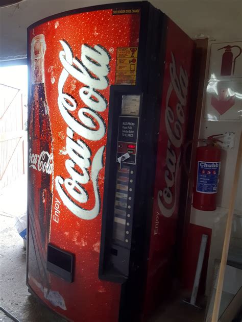 Coke Vending Machine For Sale Recently Serviced Coin Mechanism Junk Mail