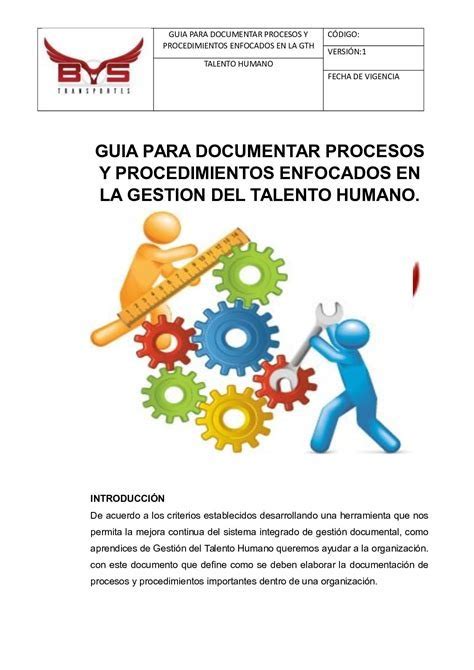 Mejores Practicas Para Documentar Procesos Sujeto