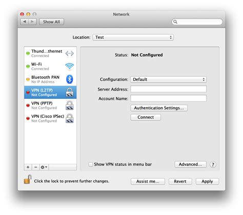 Find Out Type Of Vpn Connections In Network Preference Ask Different