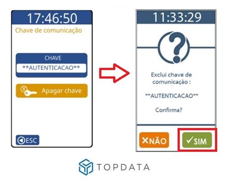 Como Apagar A Chave De Comunicação Do Inner Ponto 4 • Suporte Topdata
