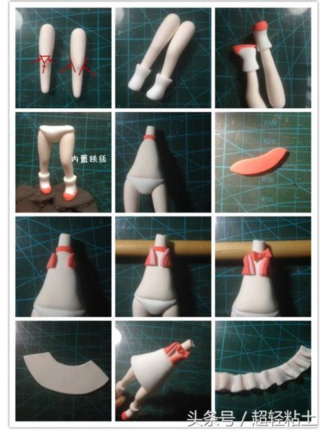超輕粘土手工作品龍之谷錦繡蘿莉 每日頭條
