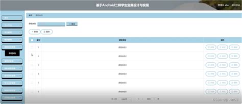 Javaphpnodejspython基于android二师学生宝典设计与实现【2024年毕设】 Csdn博客