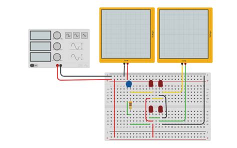 Circuit Design Lab 3 Task 3 Capacitor Tinkercad