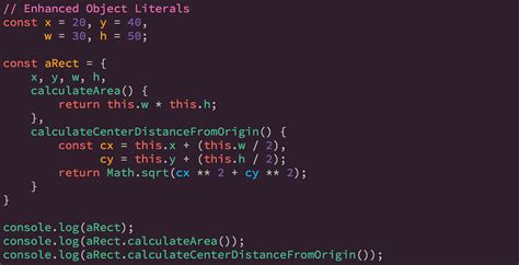 Es2015 Quickie Enhanced Object Literals By Kerri Shotts Codeburst