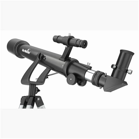 Amateur Refractor Telescope With Tripod 3d Model Download Hobbies On