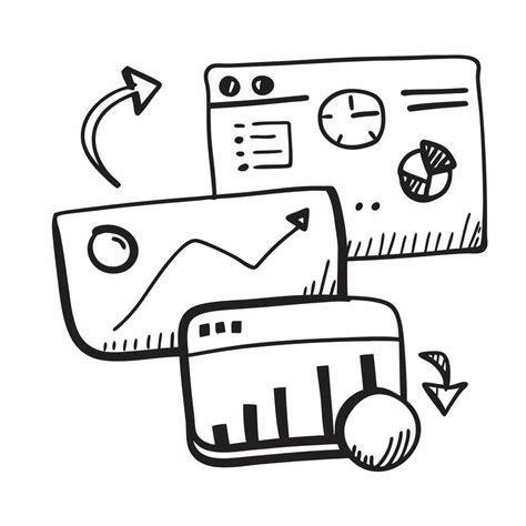 Clean Erp Dashboard And Report Icon With Space For Text And Graphics Concept As An Illustrative