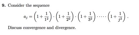 solved 9 consider the sequence 1 12 32 2 discuss