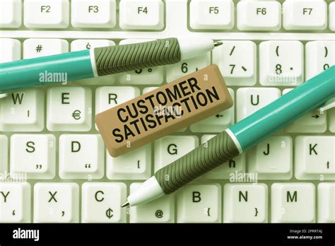 Text Showing Inspiration Customer Satisfaction Business Concept Exceed Consumer Expectation