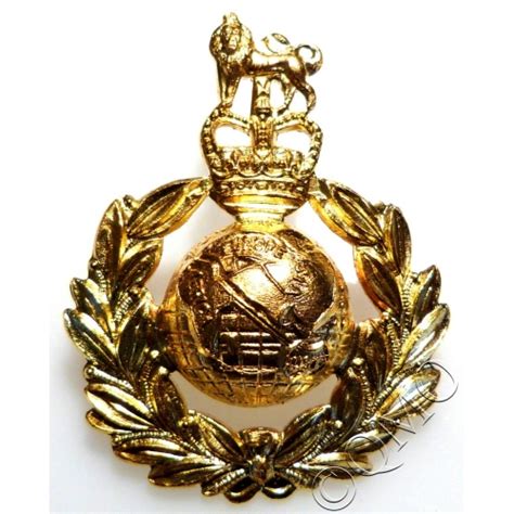 Royal Marines Cap Badge Qc