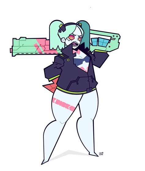 Rebecca Cyberpunk Danbooru