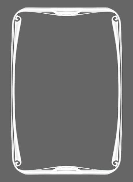 Premium Vector Brilliant Glass Vertical Frame Vector Drawing Layout Of A Framed Photo