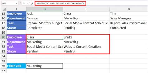 How To Do A Horizontal Filter In Excel