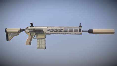 Xm307 3d Model Offenrohr Panzerschreck Modern Firearms