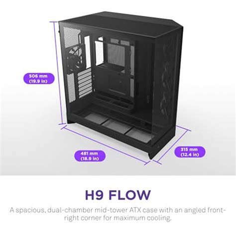 Nzxt H9 Flow 2025 Case Specs Compare Prices Pangoly
