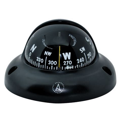 Autonautic Surface Mount Compass C3001k Black For Kayak Marine