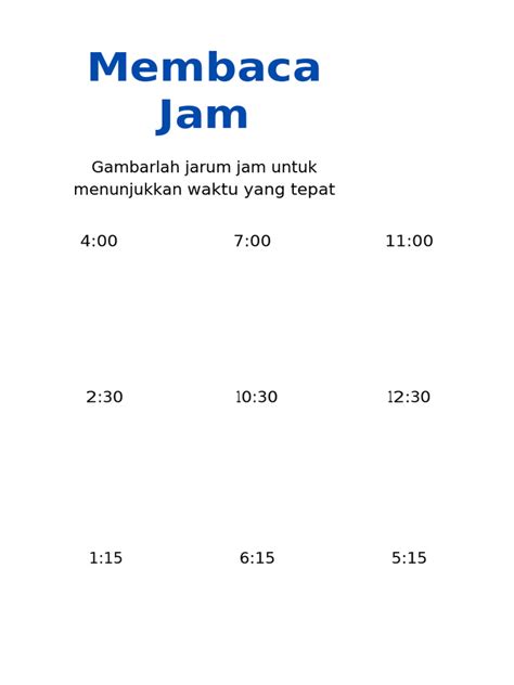 271 Membaca Jam 3 Pdf