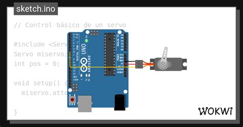 Control De Un Servo Wokwi Esp32 Stm32 Arduino Simulator Control De Un Servo Wokwi Esp32 Stm32 Arduino Simulator