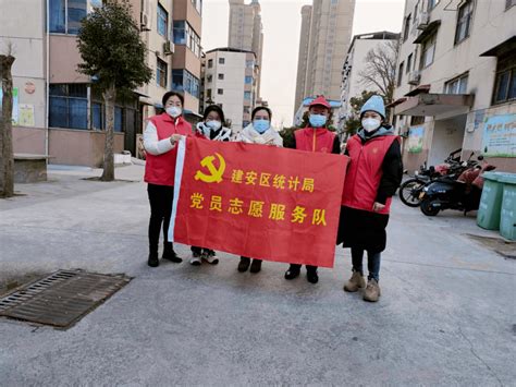 建安区统计局开展志愿服务活动居民环境小区