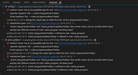 Anchor Could Not Compile Pyth Solana Receiver Sdk Lib Due To 4