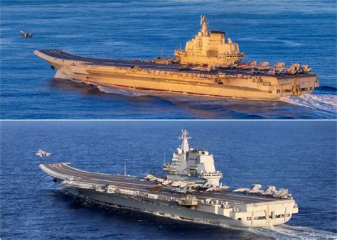 Latest—photos Show Chinese Aircraft Carriers Fueling Naval Rivalry With