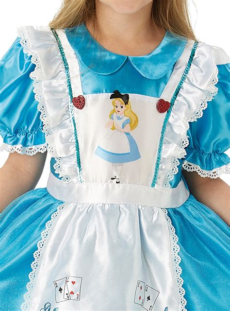 Deluxe Alice Girls Costume Alice In Wonderland Costume
