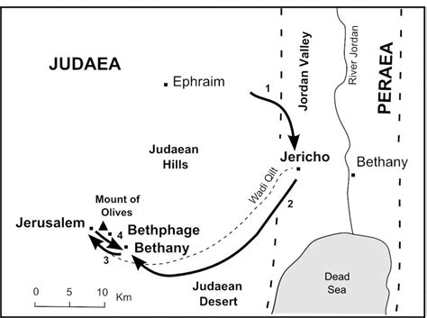 The Bible Journey Jesuss Entry Into Jerusalem