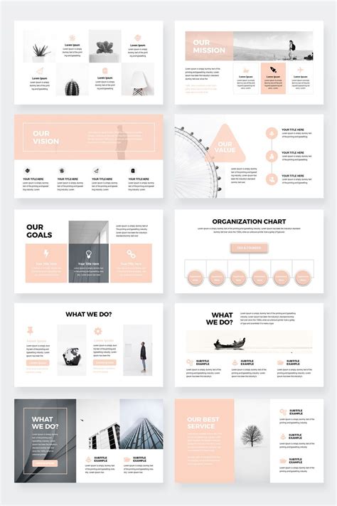 Powerplan Business Powerpoint Presentation Template Etsy Powerpoint