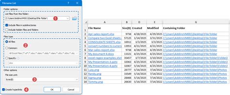 Power Query Get A List Of File Names From Folders And Sub Folders
