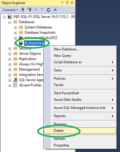 How To Delete A Sql Server Database Safely Sql Circuit