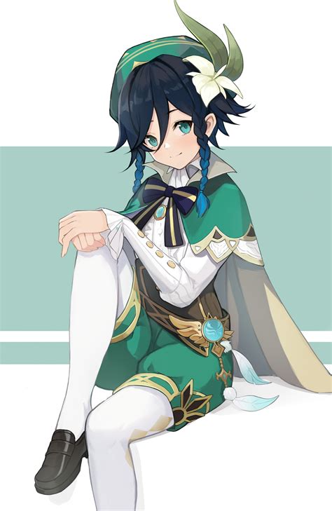 Venti Genshin Impact Drawn By Nagatagata Danbooru