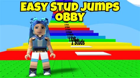 Easy Stud Jumps Obby Roblox