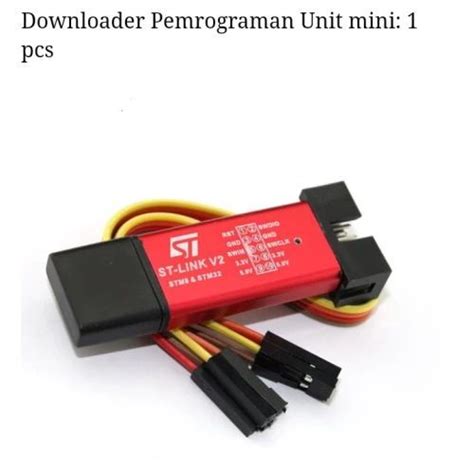 St Link V2 Stm8 Stm32 Emulator Download Auto Programmer N Jumper Lazada Indonesia
