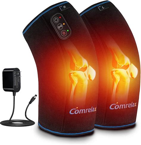 Knee Massager With Heat And Vibration Heated Knee Brace For Knee Pain