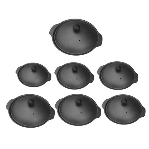 Cookware Cast Iron Casserole Pot With Lid Perfect Grandado