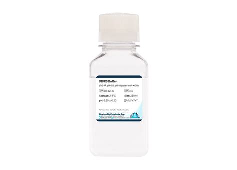 Pipes Buffer 05 M Ph 68 Boston Bioproducts