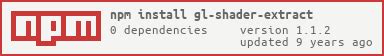 GitHub Mattdesl Gl Shader Extract Extracts Uniforms And Attributes From A Shader Object