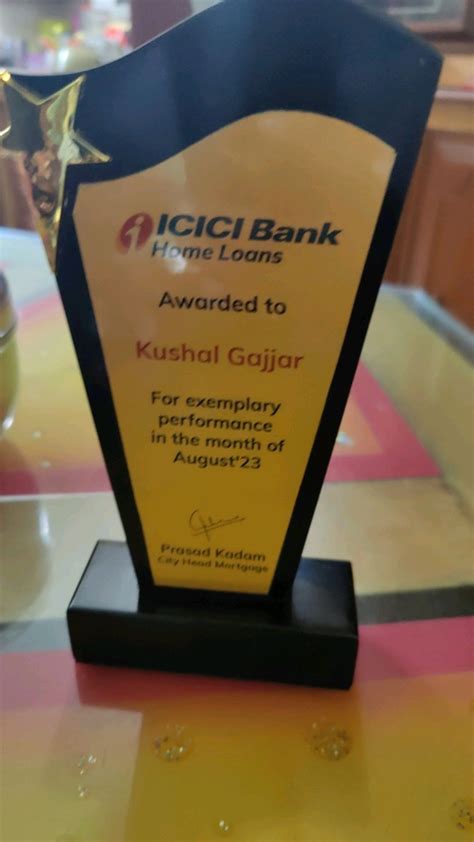 Kushal Gajjar On Linkedin Icici Bank Thank You For Giving Me The Opportunity Not Possible