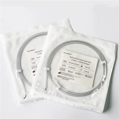 Guidewire Medical Hydrophilic Coated Guide Wire Interventional Nitinol Guide Wire Buy 0 035