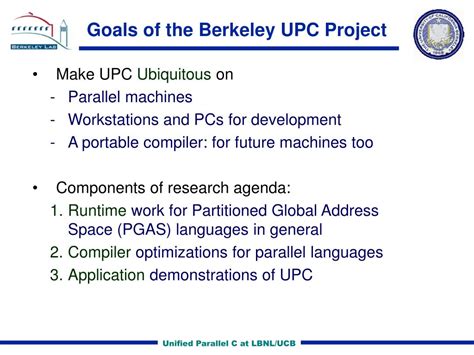 ppt overview of berkeley upc powerpoint presentation free download