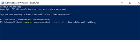 Laravel 8 1 Membuat Project Baru ~ This Is About Me