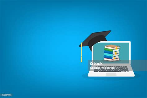 온라인 학습 웹비나 비즈니스 온라인 교육 컴퓨터 또는 E러닝 개념에 대한 교육 비디오 자습서 일러스트레이션의 개념 강사에 대한 스톡 벡터 아트 및 기타 이미지 Istock