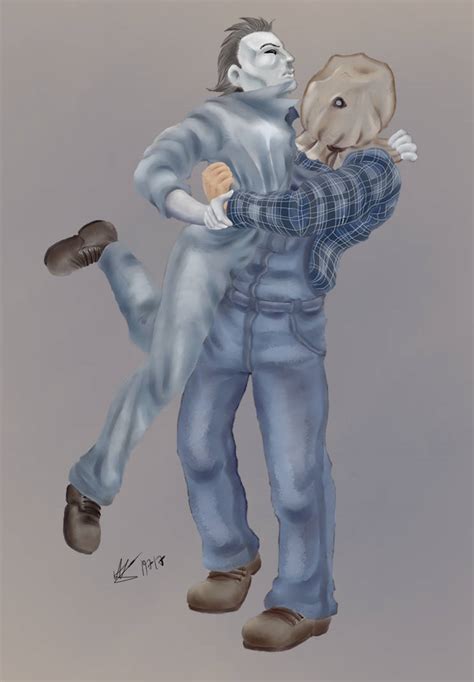 Myers And Voorhees By Greypple On Deviantart