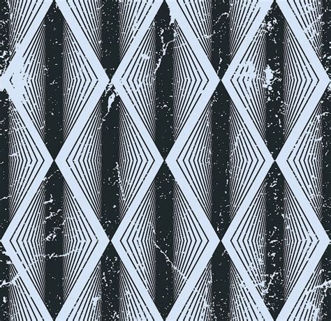 Premium Vector Rhombus Seamless Pattern Abstract Geometric Tiling Background Vector