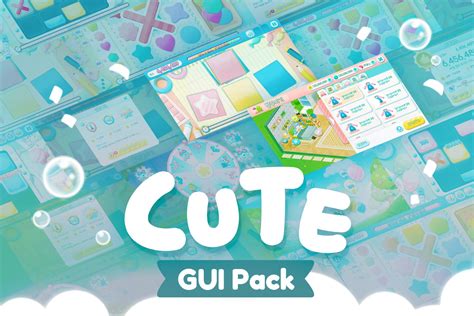 Cute Gui Pack 2d Icons Unity Asset Store