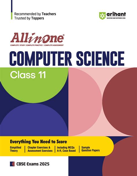 All In One Computer Science Class 11th Based On Latest Ncert For Cbse Onetouch Book
