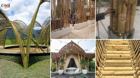 Attractive DIY Projects Using Bamboo Engineering Discoveries Bamboo Diy Bamboo Architecture