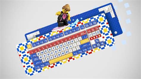 LEGO Compatible Mechanical Keyboard Lets You Customize The Keyboard With LEGO Bricks