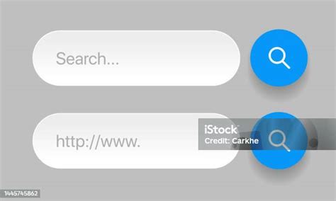 Ui Ux 디자인 및 웹 사이트에 대한 제안이 있는 검색 모음입니다 검색 주소 및 탐색 모음 아이콘입니다 웹 사이트에 대한 검색 양식 서식 파일 모음입니다 검색 엔진 웹