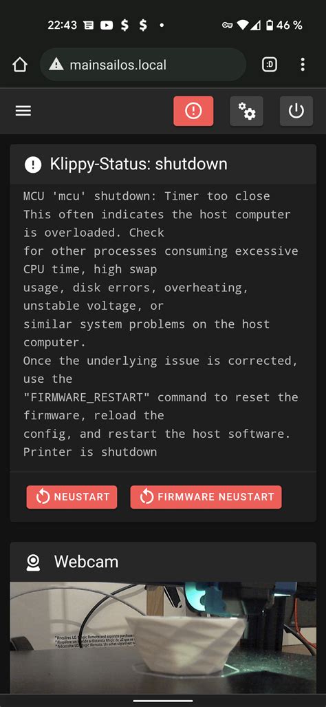 Can Some1 Help Me Mcu Mcu Shutdown Timer Too Close This Often