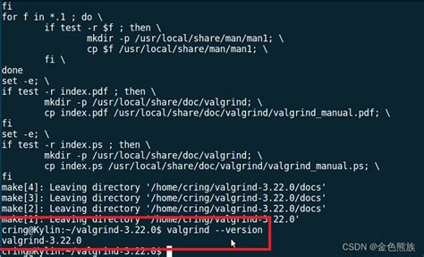 linux编译源码，安装valgrind valgrind源码下载 csdn博客